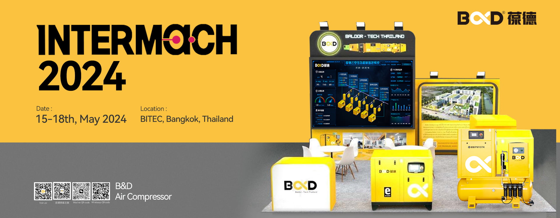 Baldor Participated In INTERMACH On 15-18th,May2024 - Bdcompressor